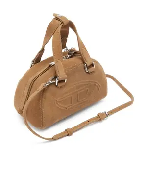 DIESEL® 1dr Dome Leather Tote Bag