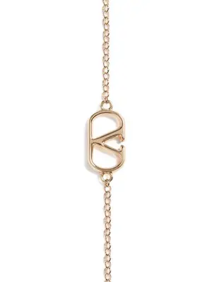 Valentino Garavani Vlogo Signature Chain Bracelet - Yellow