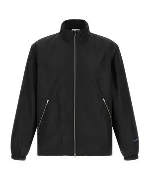 JIL SANDER Technical Zip Jacket - Black
