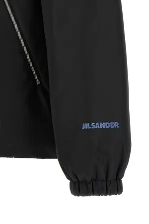 JIL SANDER Technical Zip Jacket - Black