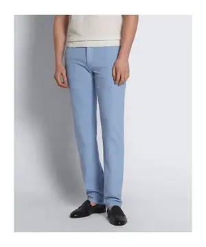 Brioni Five-pocket Jeans With Logo Detail