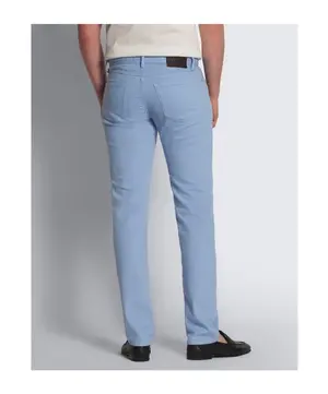 Brioni Five-pocket Jeans With Logo Detail