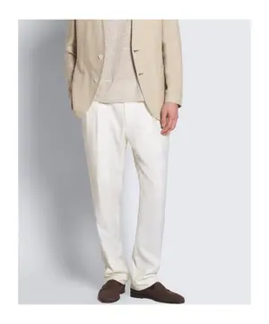 Brioni Pleated Casual Pants With Belt Loops