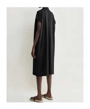 TOTEME Button-fastening Sleeveless Midi Shirt Dress
