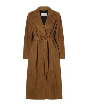 Nour Hammour Long Sleeved Belted Coat