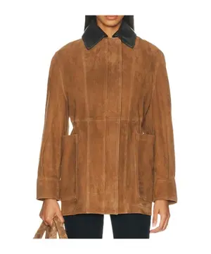 Nour Hammour Collared Outerwear For Women