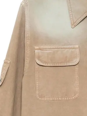Off-White Spray Effect Shirt Jacket