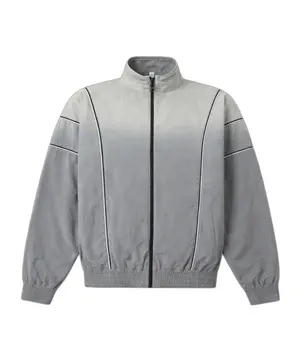 Off-White Logo Embroidered Zip-up Jacket