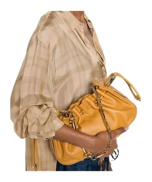 Zimmermann Pleated Shoulder Bag