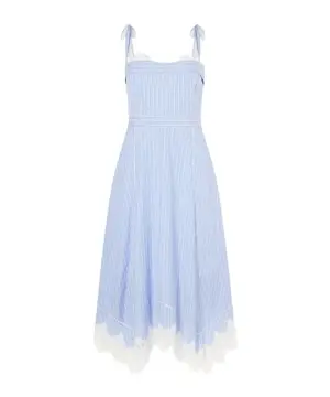 Simkhai Avalaigh Slip Dress - Blue