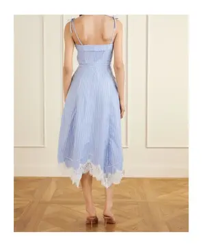 Simkhai Avalaigh Slip Dress - Blue
