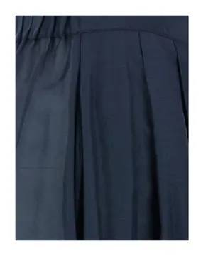 SEMICOUTURE Elastic Waist Pleated Trousers