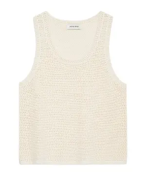 ANINE BING Crew Neck Knit Vest