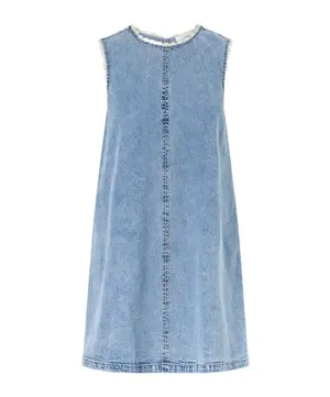 Crochet Trim Day Dresses
