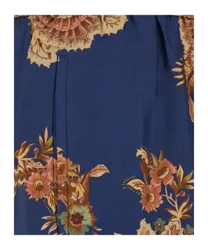Zimmermann Baroque Print Silk Shirt - Brown