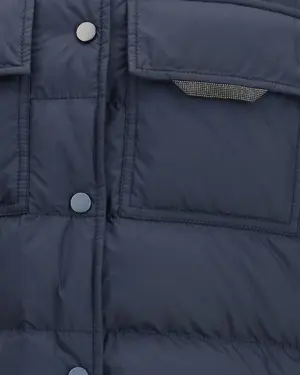 Brunello Cucinelli Quilted Paneled Jacket