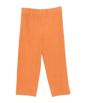 Issey Miyake Homme Plissé Cropped Plissé Trousers
