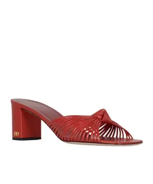 Valentino Garavani Vlogo Signature Knot Detail Sandals
