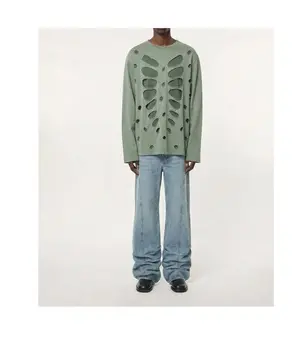 AVAVAV Semi-distressed Layered T-shirt