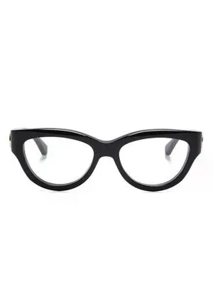Gucci Cat Eye Frame Glasses - Black