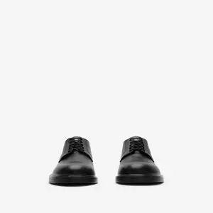 Burberry Leather Pembroke Derby Shoes