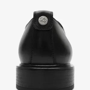 Burberry Leather Pembroke Derby Shoes