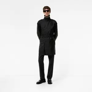 Burberry Mid-length Nylon Leadenham Trench Coat