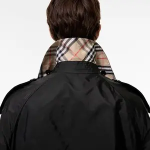 Burberry Mid-length Nylon Leadenham Trench Coat