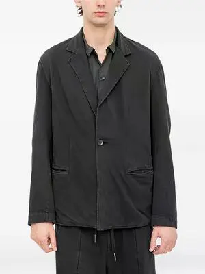 Andrea Ya'aqov Exposed-seam Single-breasted Blazer