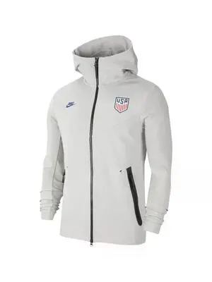 Nike Usmnt Tech Pack Zip Hoodie - Grey