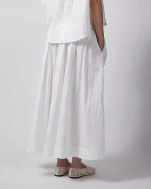HOUSE OF DAGMAR Cotton Maxi Skirt