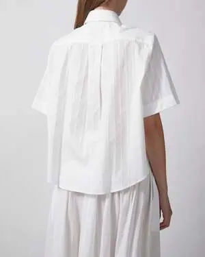 HOUSE OF DAGMAR Organic Cotton Short Sleeve Shirt