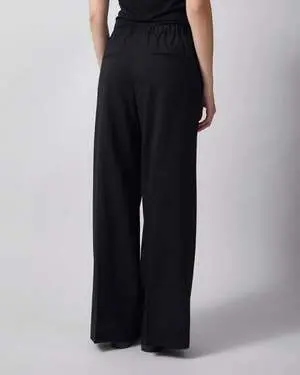HOUSE OF DAGMAR Elastic Waist Wool Trousers