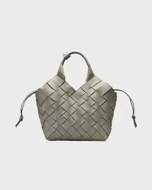 CALA & JADE Misu Handwoven Leather Bag