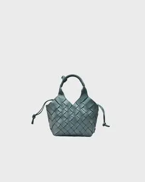 CALA & JADE Misu Mini Braided Leather Bag
