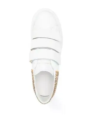 Alexander McQueen Touch-strap Low-top Sneakers