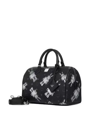 Mcm Ella Tote Bag - Black