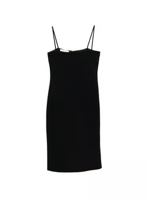 Valentino Garavani Spaghetti Strap Square Neck Midi Dress