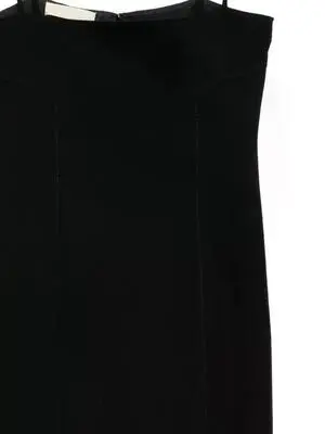 Valentino Garavani Spaghetti Strap Square Neck Midi Dress