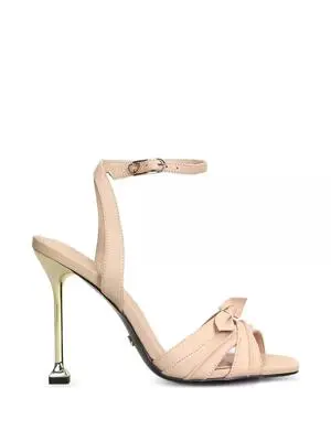 GOLD & ROUGE Naisa Leather Sandals - Neutrals