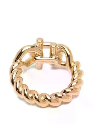 FERRAGAMO Gancini Chain-link Ring