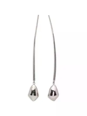 PANCONESI Curved Bar Earrings