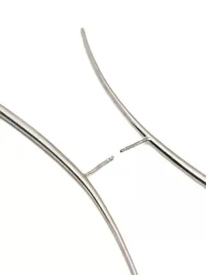 PANCONESI Curved Bar Earrings