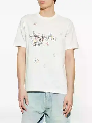 Paul Smith Paperclip-print T-shirt