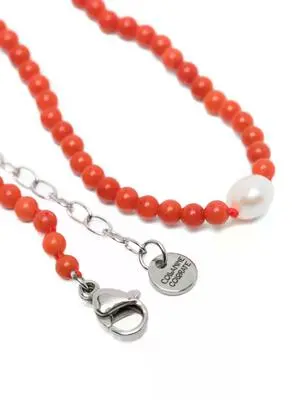 COLLANINE COLORATE Beaded Pearl-detail Necklace