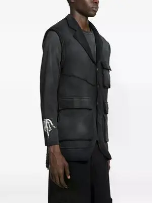 MASSIMO SABBADIN Washed Finish Cargo Vest