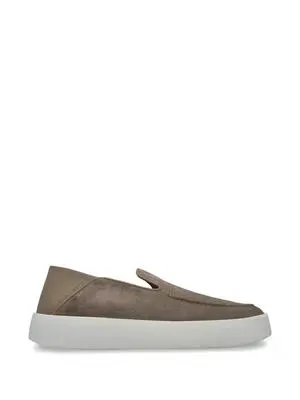 BARRETT Suede Leather Loafers - Brown