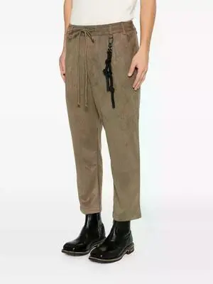 SONG FOR THE MUTE Drawstring Waist Trousers