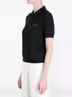 Givenchy Logo-patch Polo Shirt
