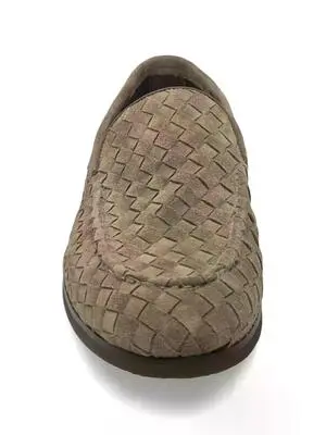 BARRETT Woven Suede Loafers